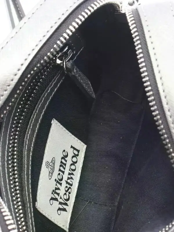 VIVIENNE WESTWOOD Camera Leather Shoulder Bag