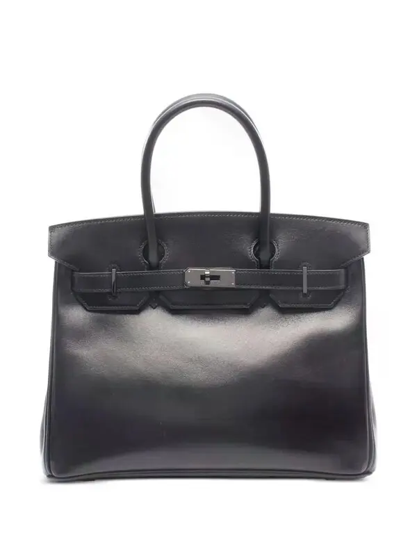 Hermès 30 Birkin Handbag - Black