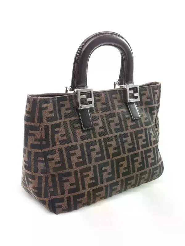 Fendi Zucca Tote Bag - Brown