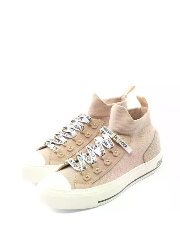 Dior Walk'n' Knit High-top Sneakers - Neutrals