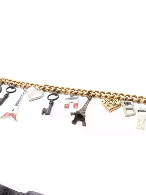 Balenciaga 2000s Crush Charm Chain Shoulder Bag
