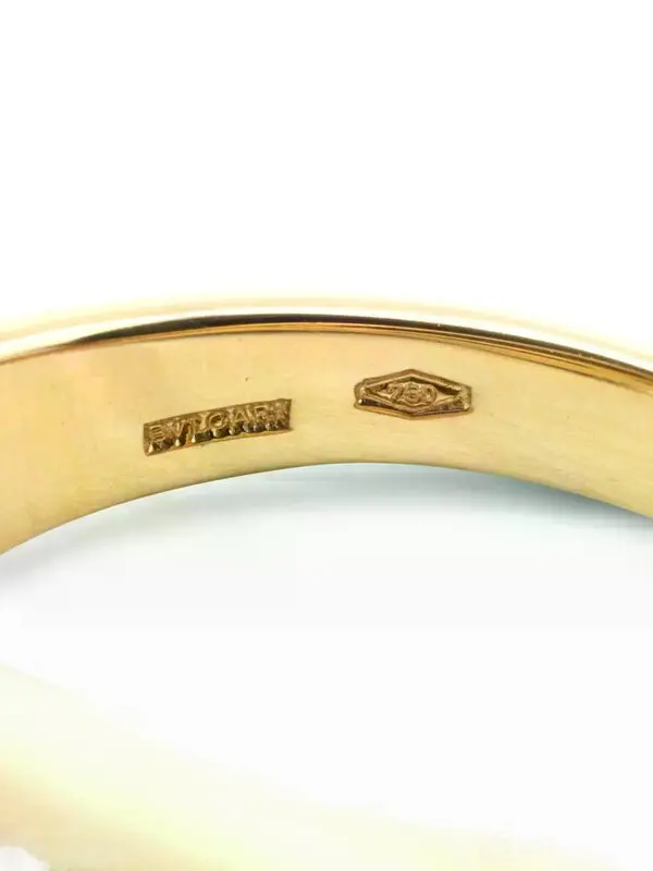 BVLGARI 18k Yellow Citrine Ring