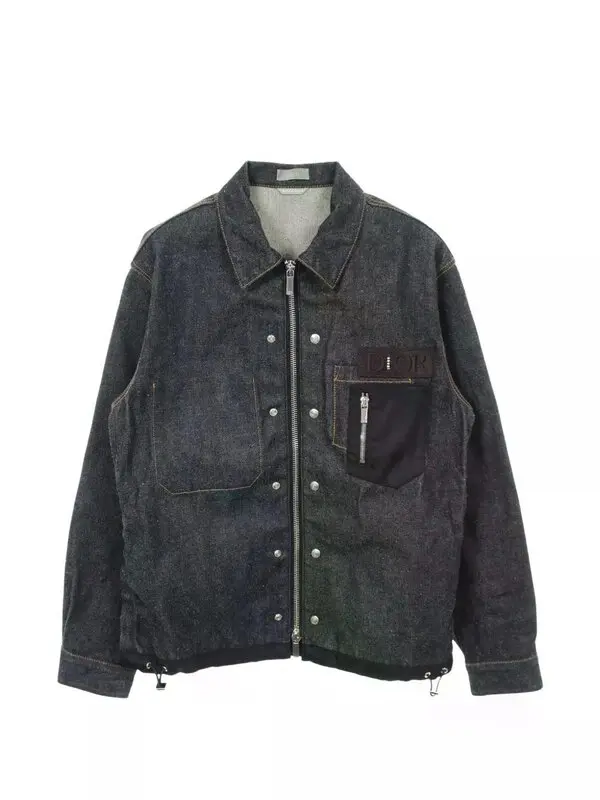 Dior X Sacai 2010s Denim Shirt Jacket