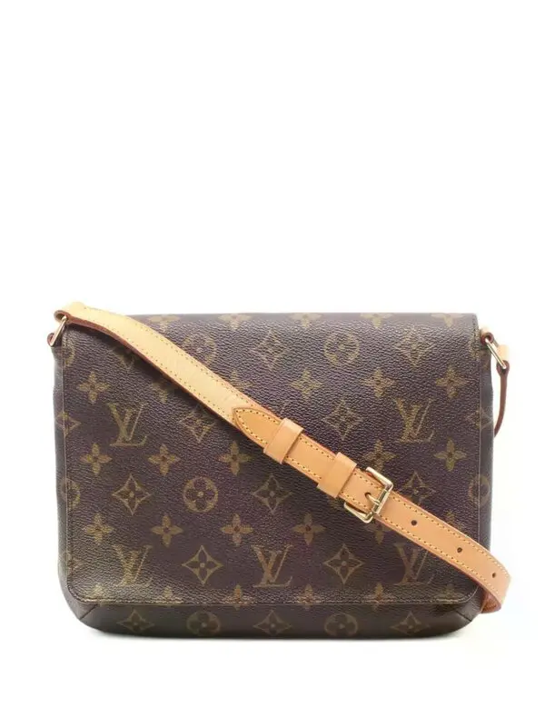 LOUIS VUITTON Monogram Musette Tango Shoulder Bag