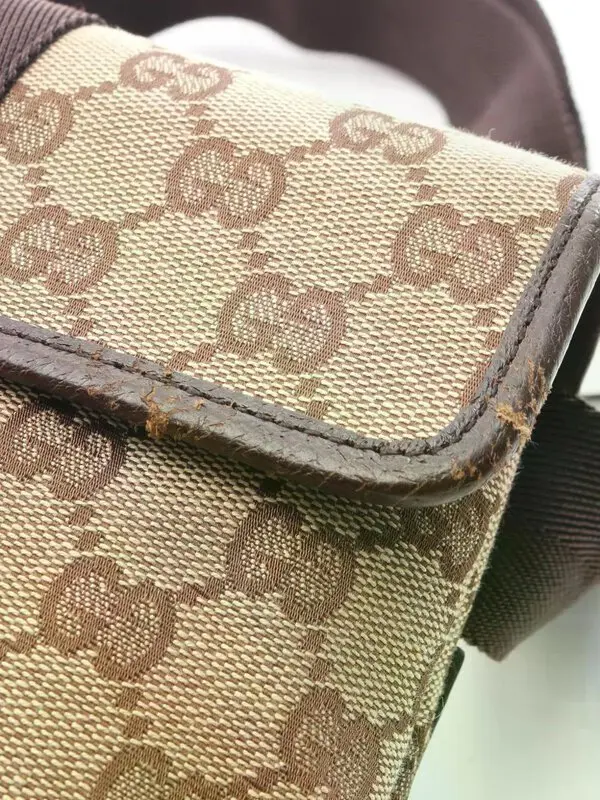 Gucci 2000s Gg Canvas Belt Bag