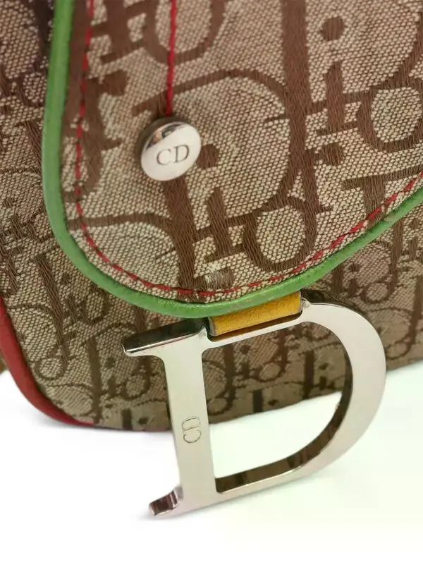 Dior Rasta Trotter Saddle Shoulder Bag