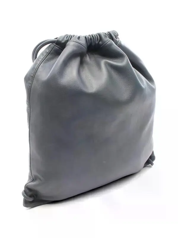 Saint Laurent 2000s Teddy Leather Backpack