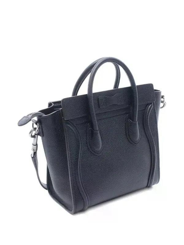Celine Nano Luggage Two-way Leather Tote Bag
