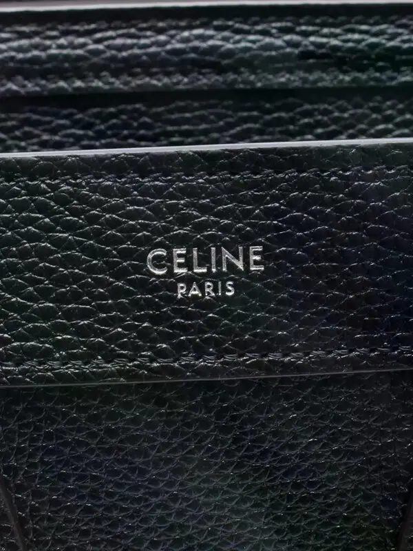 Celine Nano Luggage Two-way Leather Tote Bag