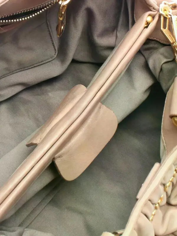 Miu Miu Matelassé Tote Bag