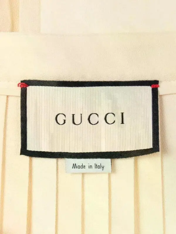 Gucci Ladybug Pleated Wrap Skirt