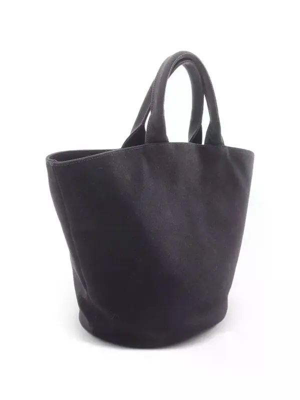 Prada Canapa Canvas Tote Bag