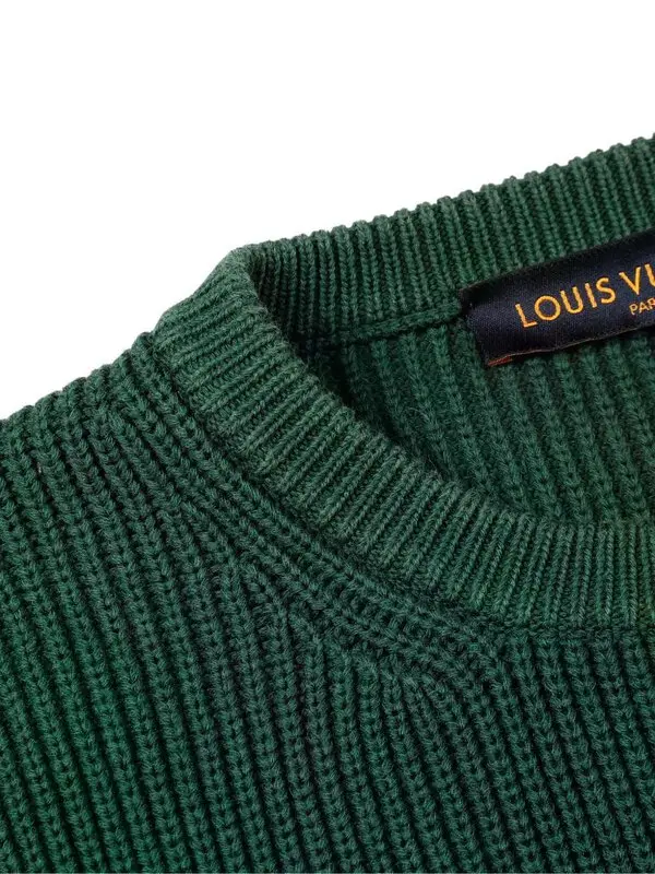 LOUIS VUITTON Striped Cotton Jumper