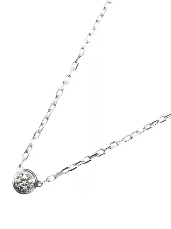 Cartier D'amour Diamond Necklace - Silver
