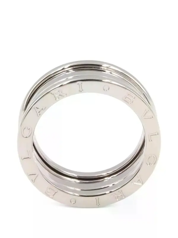BVLGARI B.zero1 Three-band Ring In 18kt White Gold