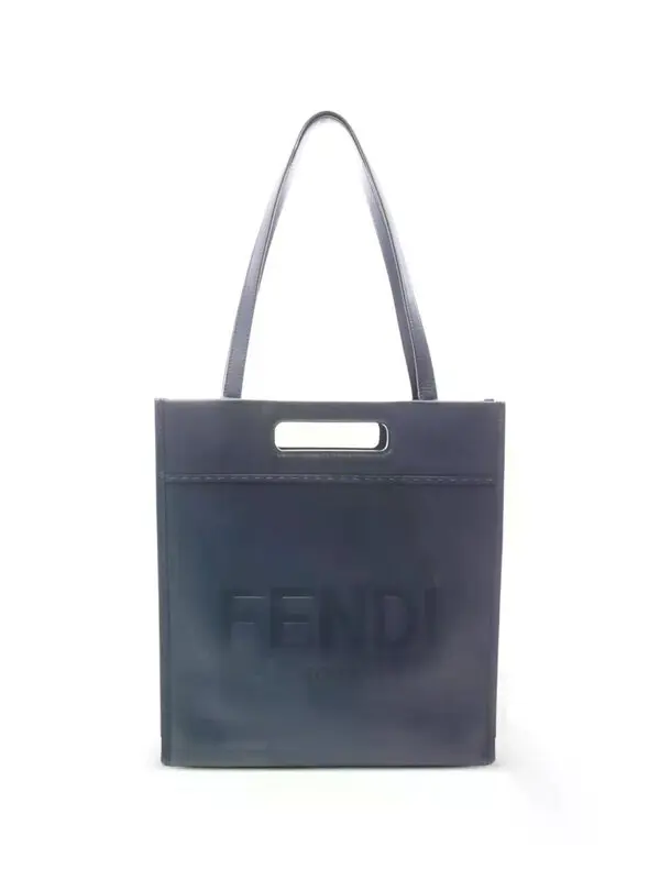 Fendi Logo-embossed Tote Bag