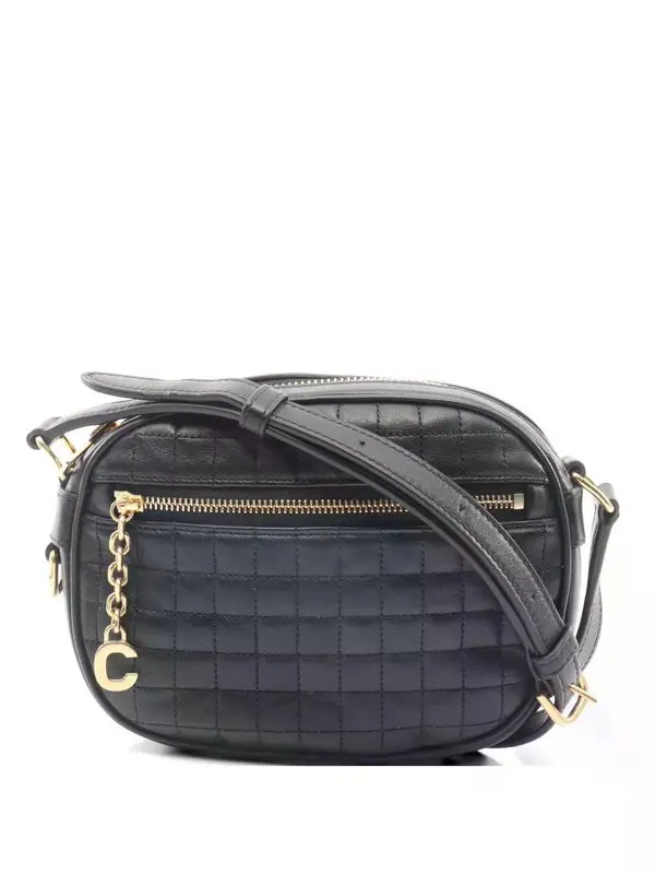 Celine Quilted Leather Shoulder Bag