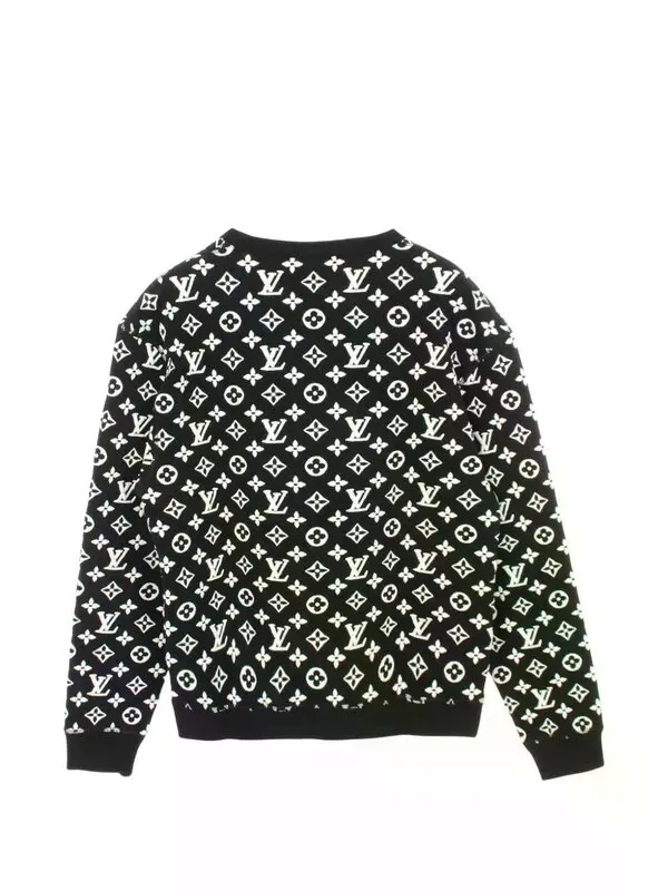 LOUIS VUITTON Monogram Jacquard Knit Sweater