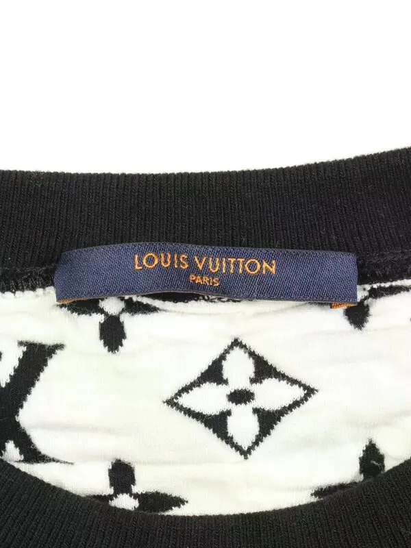 LOUIS VUITTON Monogram Jacquard Knit Sweater