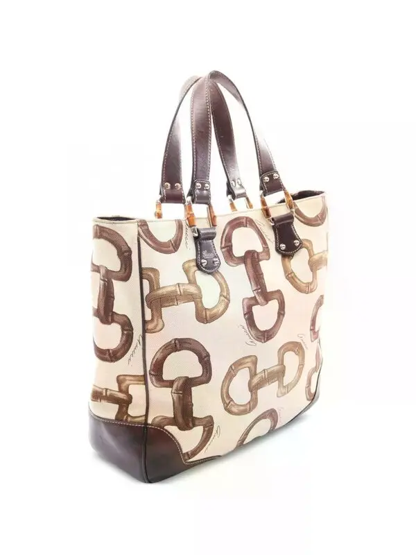 Gucci Bamboo Horsebit Tote Bag