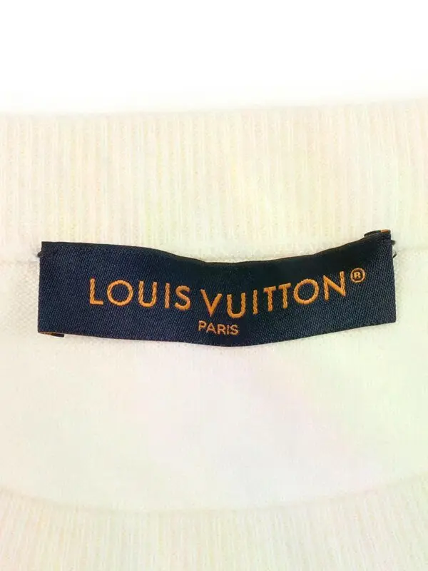 LOUIS VUITTON Thistle Intarsia Crew Neck Sweater