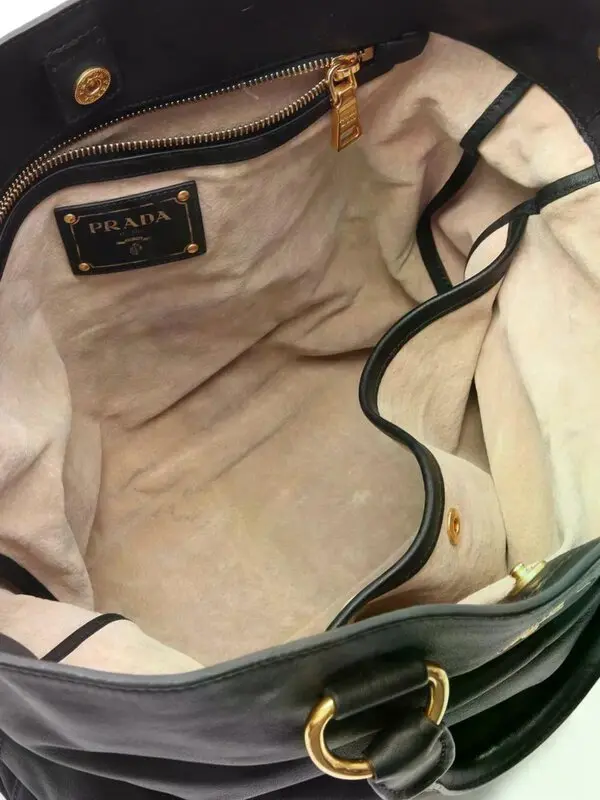 Prada Soft Calf Leather Tote Bag