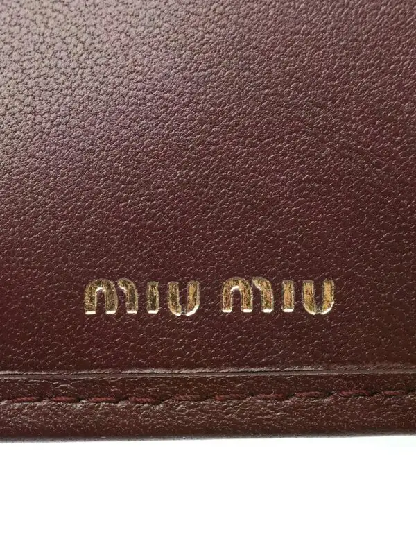 Miu Miu Matelassé Bi-fold Wallet