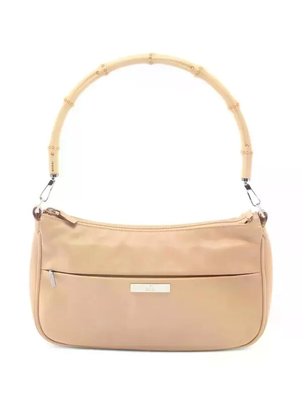 Gucci Bamboo Top Handle Handbag - Neutrals