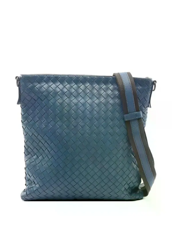Bottega Veneta Small Intrecciato Messenger Bag
