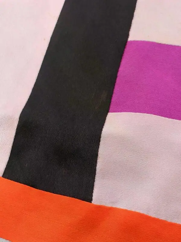 Hermès 2000s Geometric-print Scarf