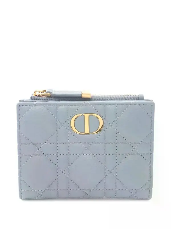 Dior 2010s Caro Dahila Canage Bi-fold Wallet