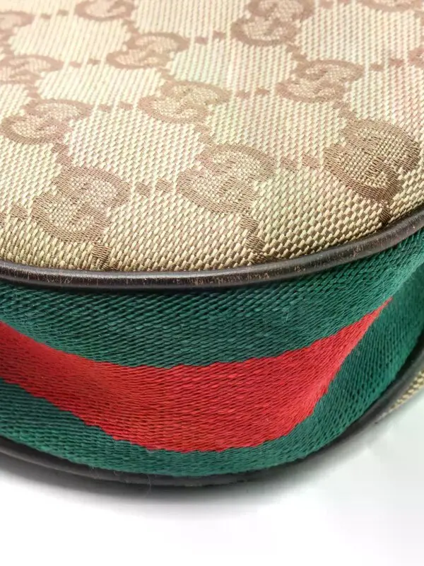 Gucci 2000s Sherry Line Gg Canvas Shoulder Bag