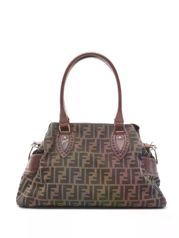 Fendi Zucca Canvas Tote Bag