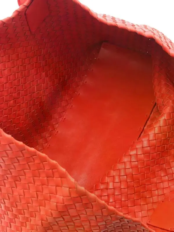 Bottega Veneta Hippopotamus Tote Bag - Red