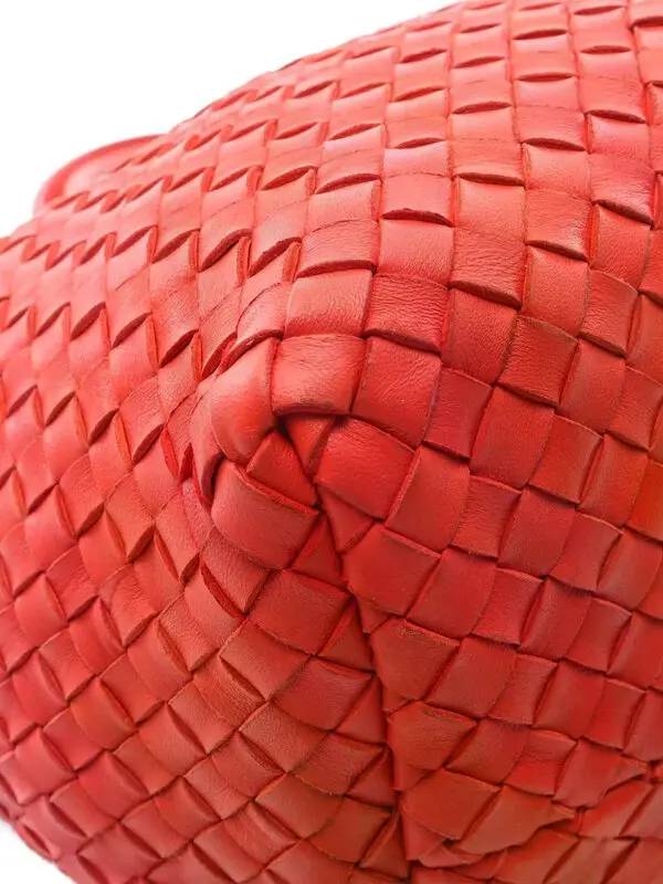 Bottega Veneta Hippopotamus Tote Bag - Red