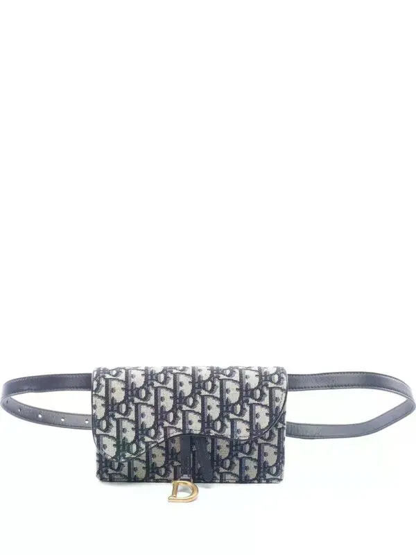 Dior Saddle Oblique Belt Bag