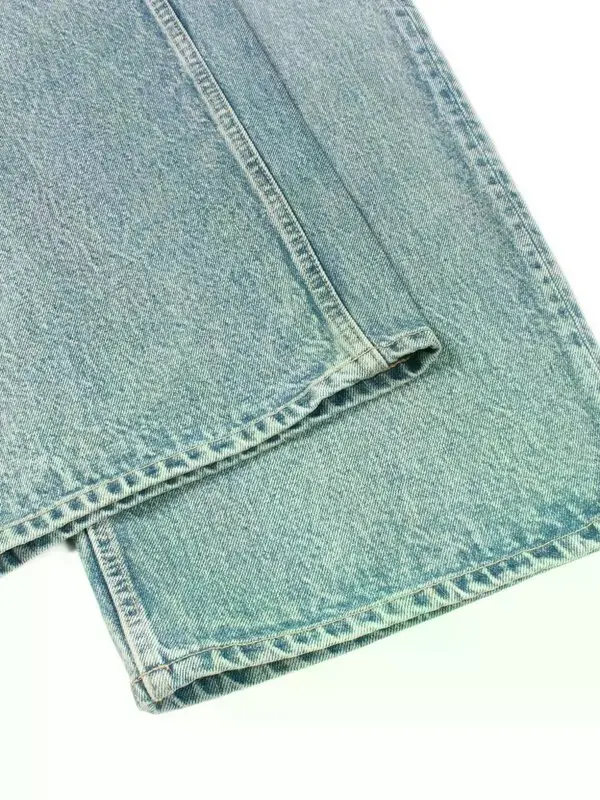 Balenciaga Logo Waist Baggy Jeans