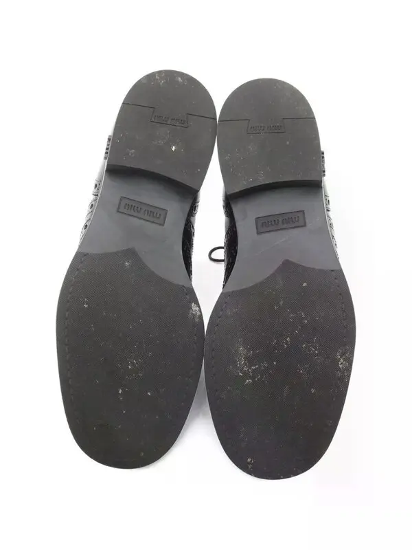 Miu Miu X Church's Leather Oxford Shoes