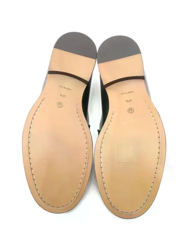 THE ROW Novus Leather Loafers