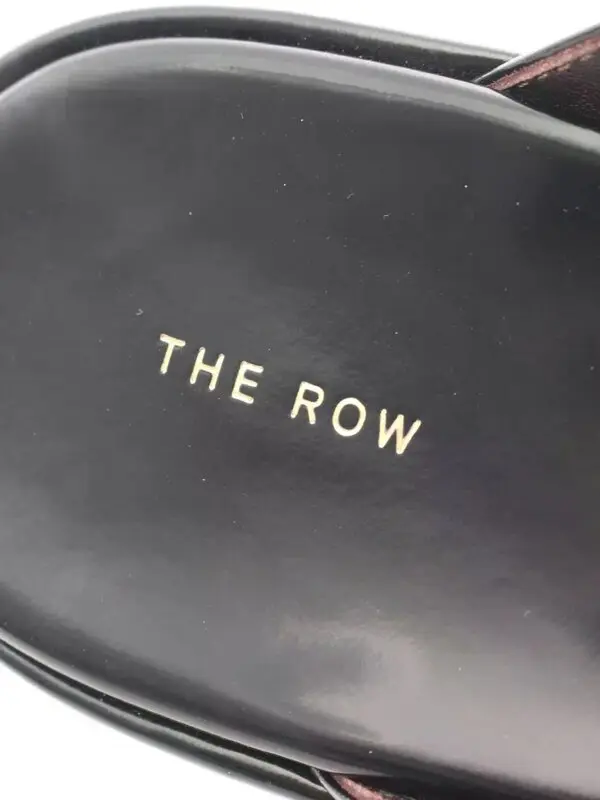 THE ROW Square-toe Leather Sandals