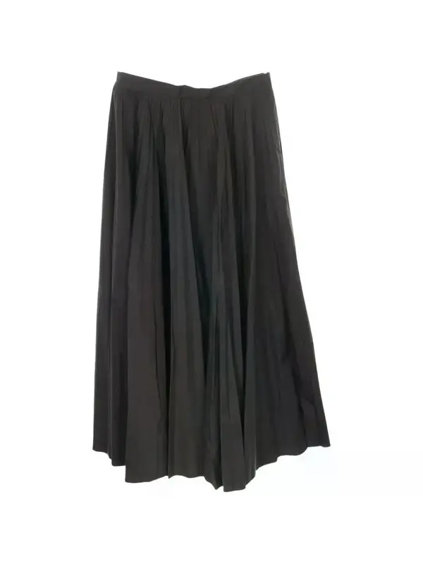 MAISON MARGIELA Maxi Pleated Skirt - Black