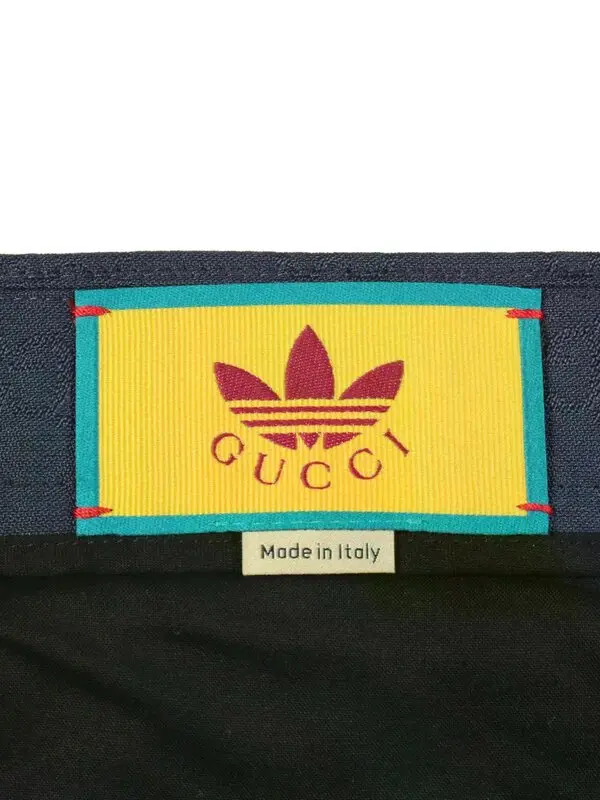 Gucci X Adidas Gg Trefoil Jacquard Trousers