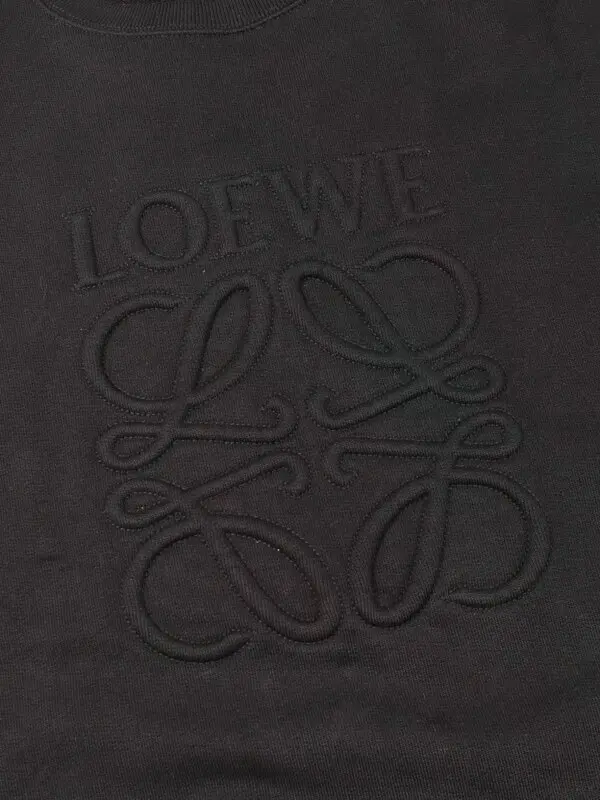 Loewe Cotton Logo Detail Sweatshirt