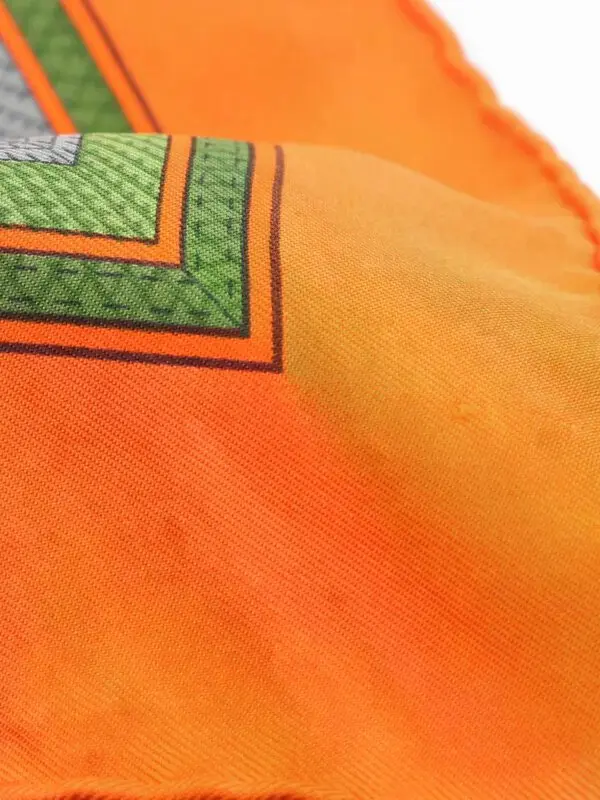 Hermès 2010s Cuirs Du Désert Scarf