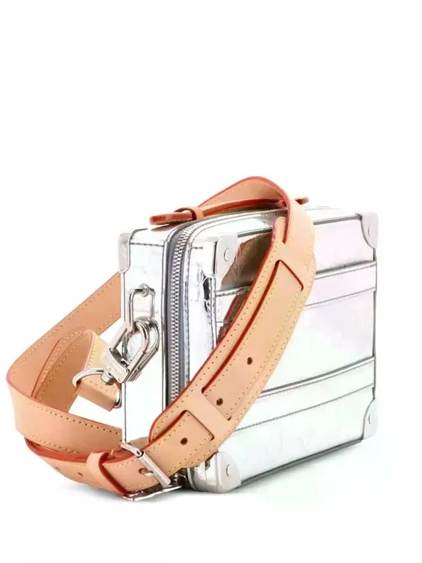 LOUIS VUITTON Monogram Mirror Soft Trunk Handle Bag