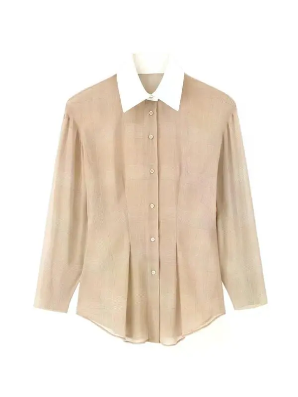 Ermanno Scervino Check Pattern Shirt