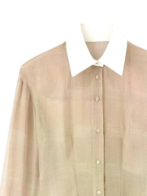 Ermanno Scervino Check Pattern Shirt