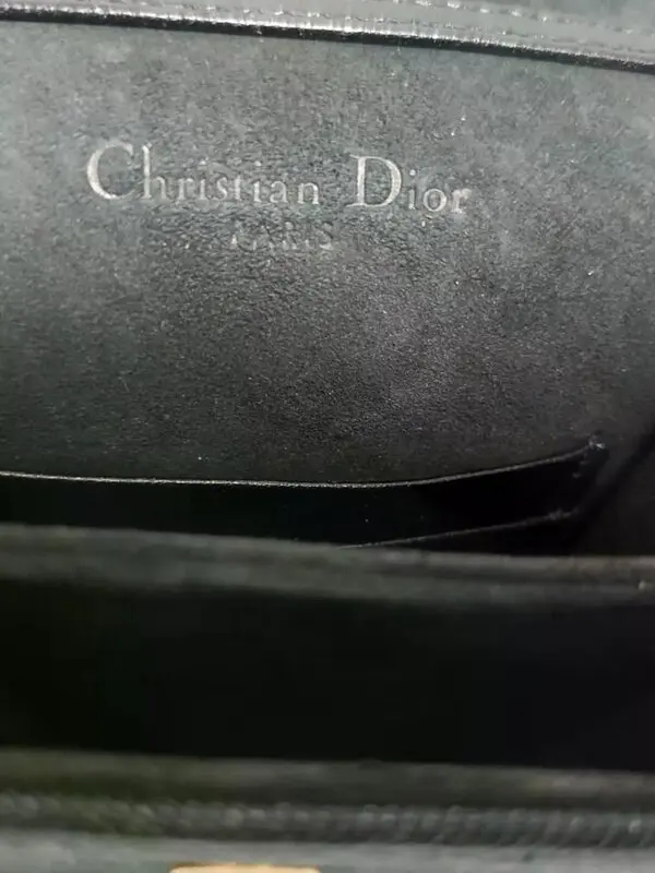Dior Diorama Studded Clutch Bag