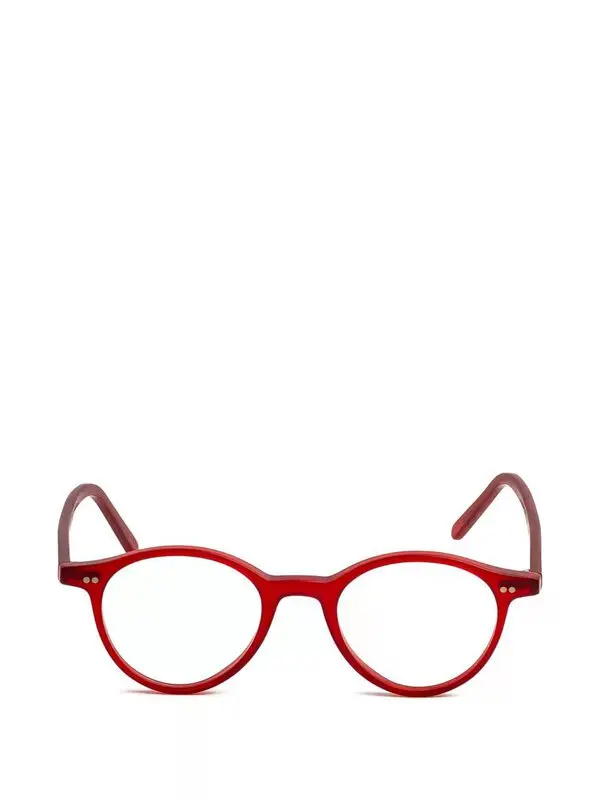 EPOS Pan Round-frame Glasses - Red