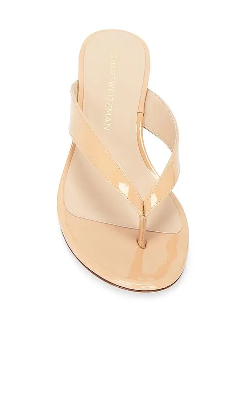 STUART WEITZMAN Rio Sleek Sandal 35 - Adobe